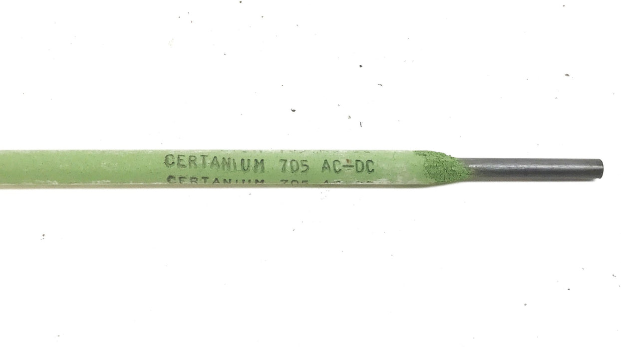 Certanium 1/4 inch x 14 inch Alloy Welding Electrode Rod 705, 5 lbs Pa ...