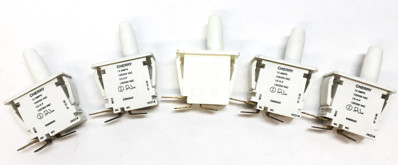 CHERRY Push-Button Panel Box Switch E6900A0 [Lot of 5] NOS ...
