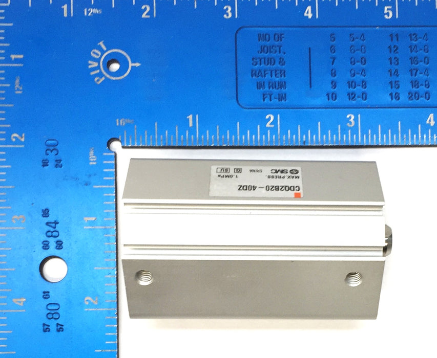 SMC Compact Air Cylinder CDQ2B20-40DZ NOS — governmenttransitsurplus.com
