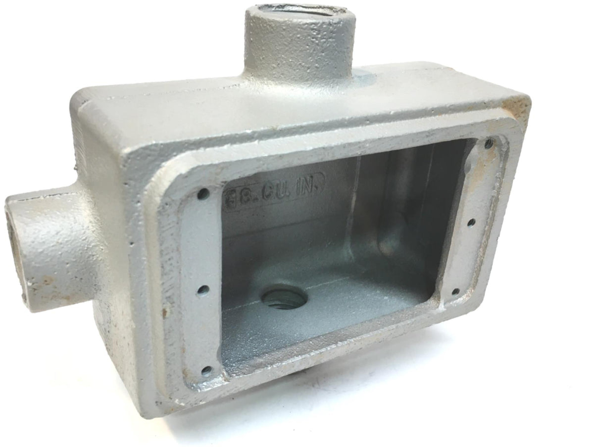 APPLETON FS UNILET 1/2" TYPE T Malleable Iron Conduit Body NOS ...