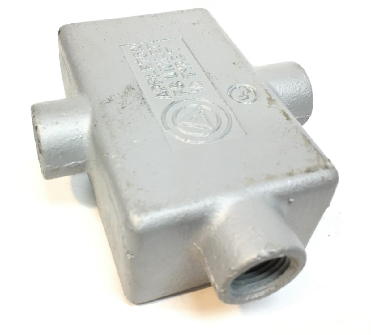 APPLETON FS UNILET 1/2" TYPE T Malleable Iron Conduit Body NOS ...