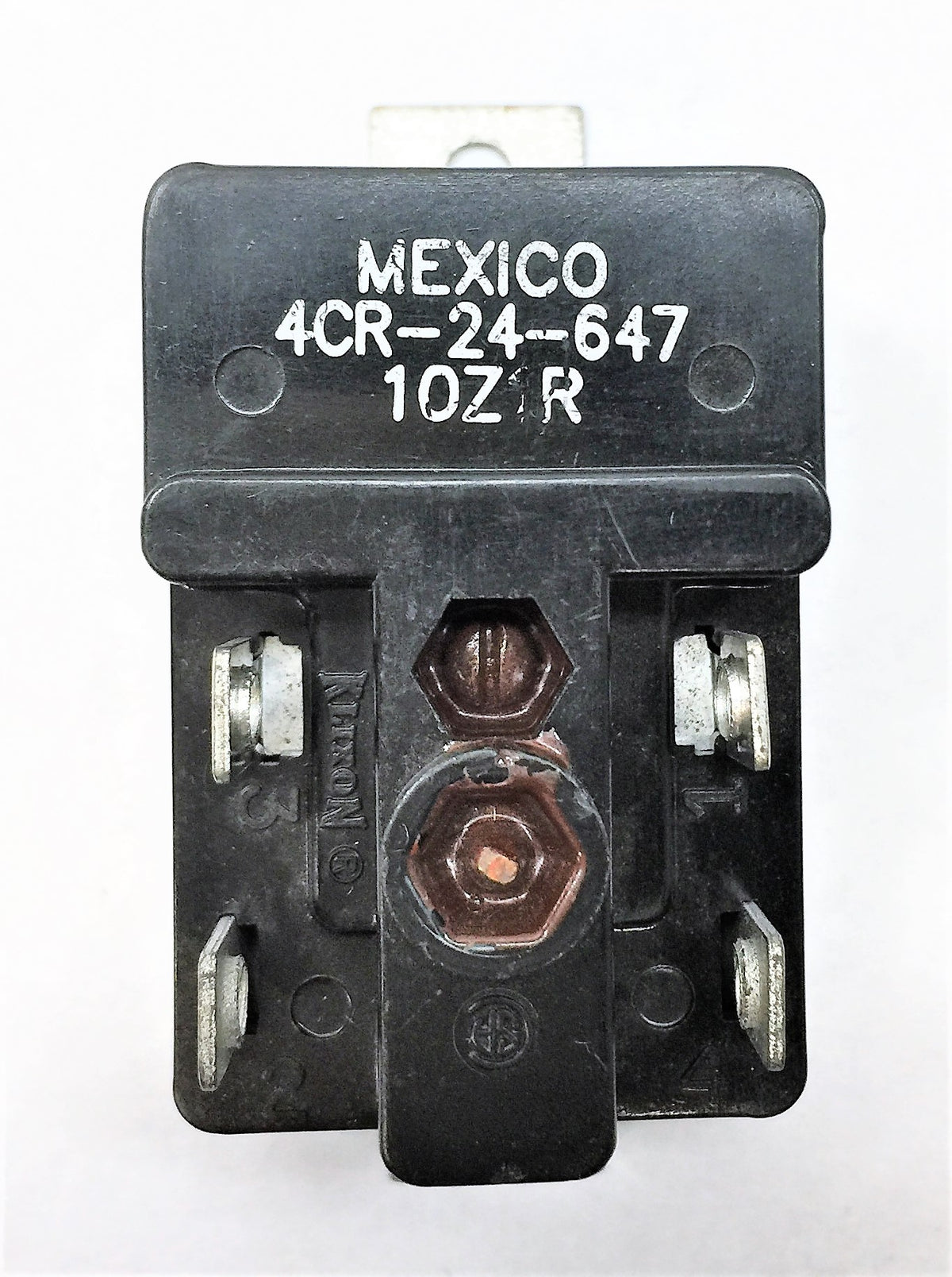 KLIXON Motor Starting Relay 4CR-24-647 NOS — governmenttransitsurplus.com