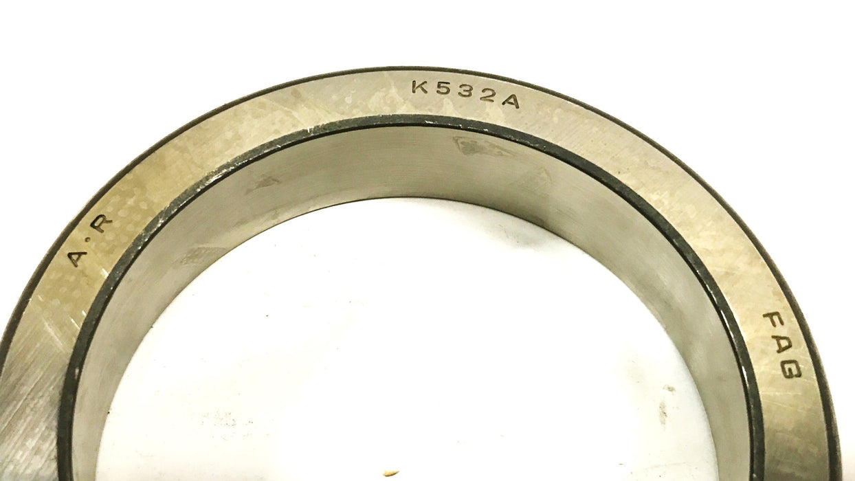 FAG Tapered Roller Bearing Cup K532A NOS — governmenttransitsurplus.com