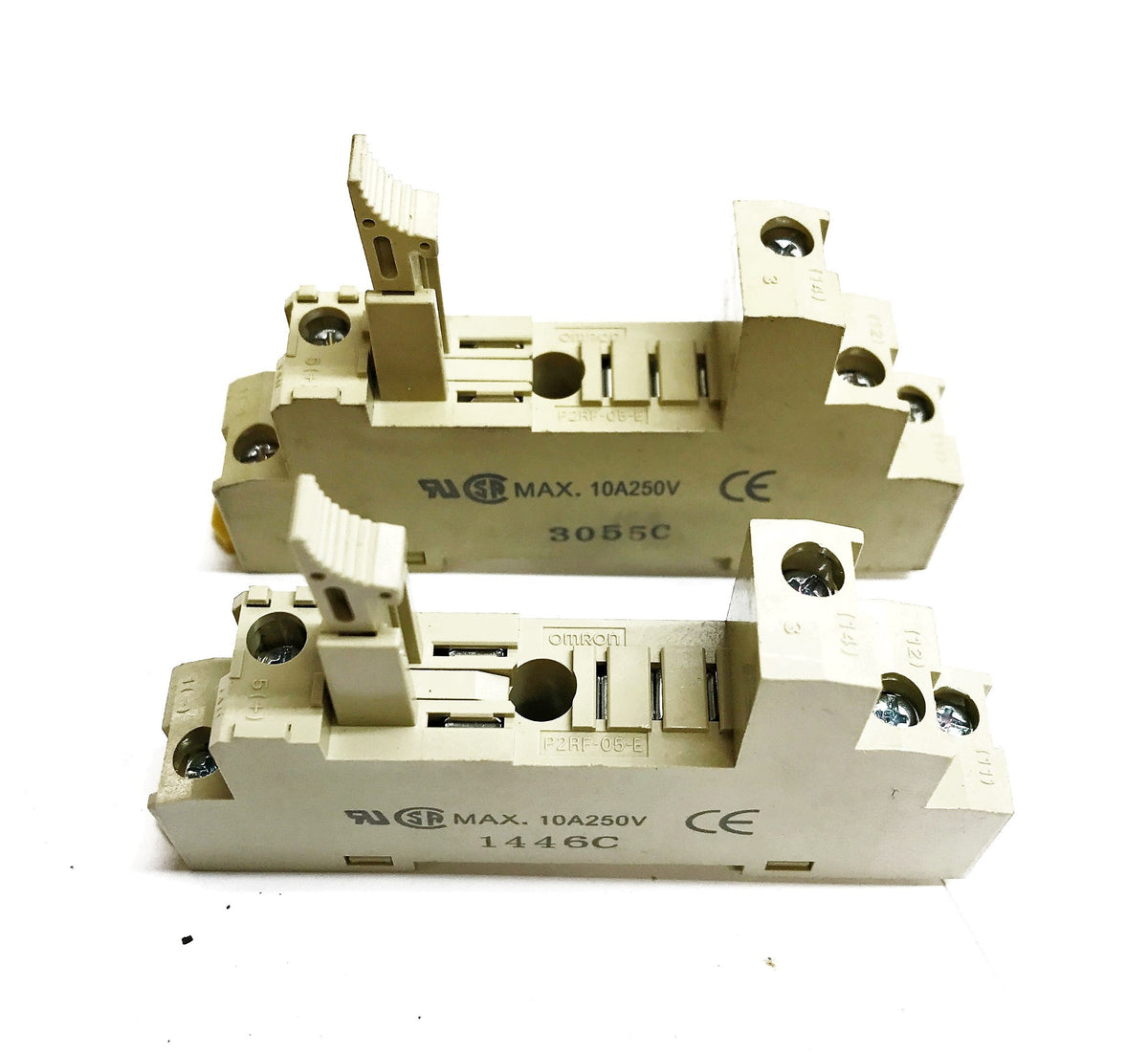 Omron Relay Base P2RF-05-E [Lot of 2] NOS — governmenttransitsurplus.com