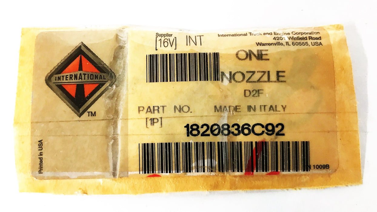 International Navistar Nozzle Assembly 1820836C92 NOS ...