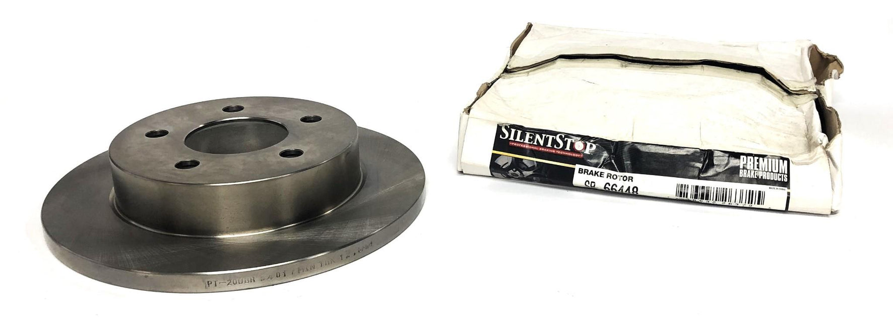 Rotor de disco de freno trasero DuraGo Silent Stop SB-66448 (BR54017 ...