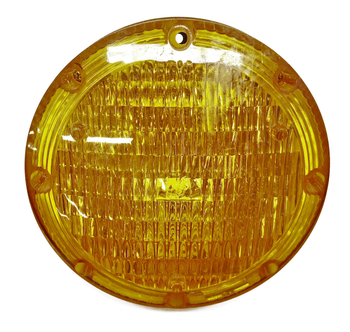 Signal Round Amber Light Assembly 4636-3 USED ...