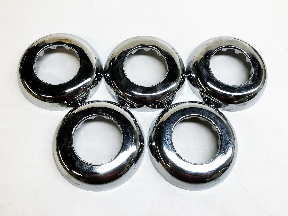 Unbranded 1-3/8" 1-Piece Chrome Escutcheon Plate [Lot of 5] NOS ...