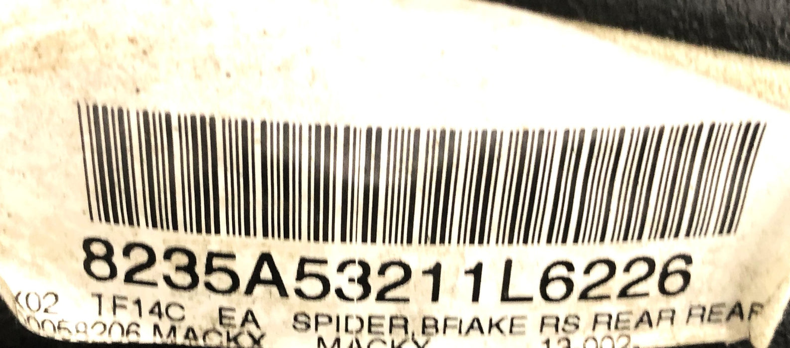 Mack Brake Spider Assembly 3211-P-3110 (8235A53211L6226) NOS ...