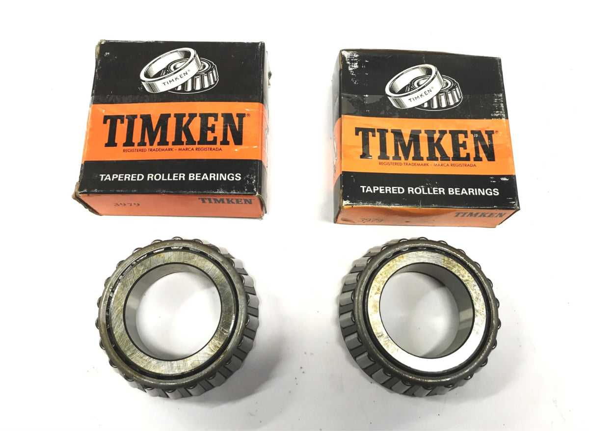 Timken Tapered Roller Bearing Cone 3979 [Lot of 2] NOS ...