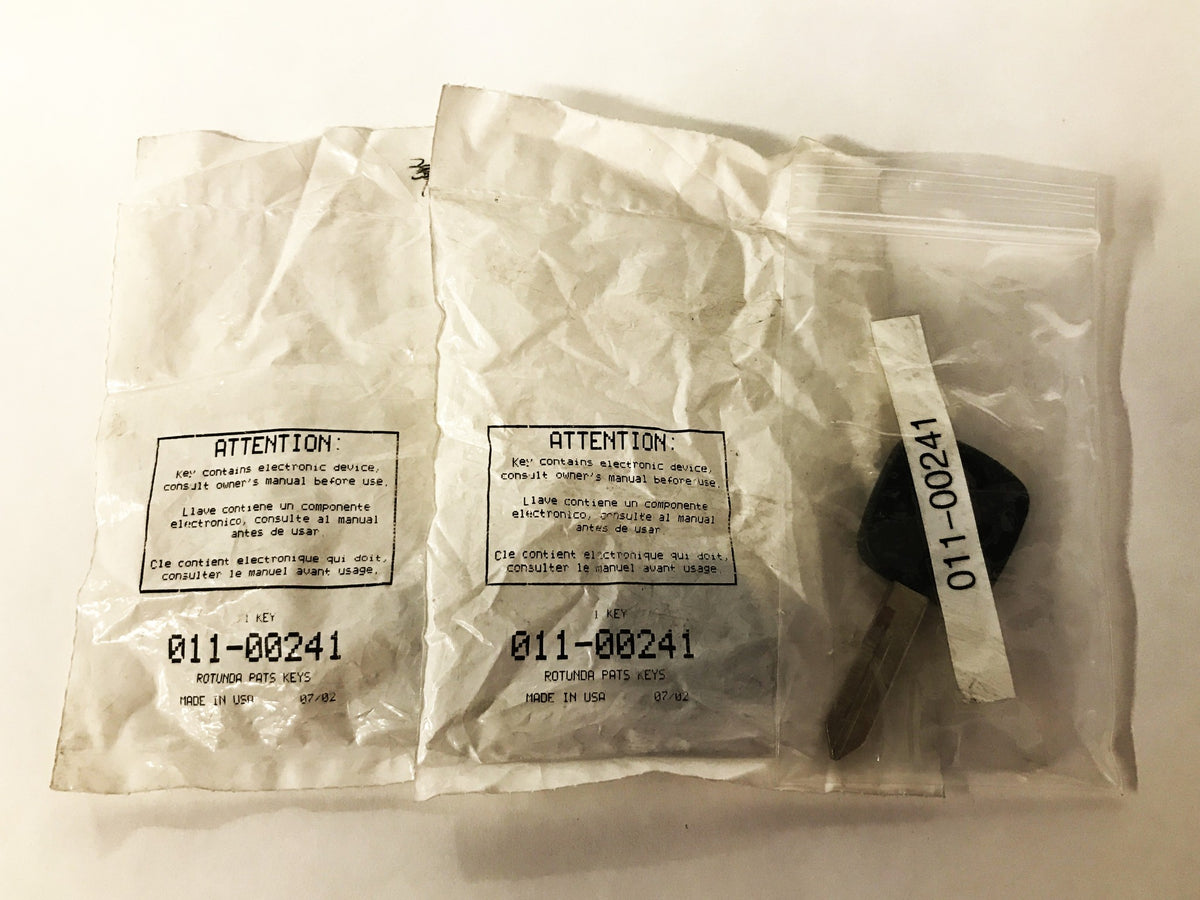 Ford Rotunda Pats Ignition Key 011-00241 [Lot of 3] NOS ...
