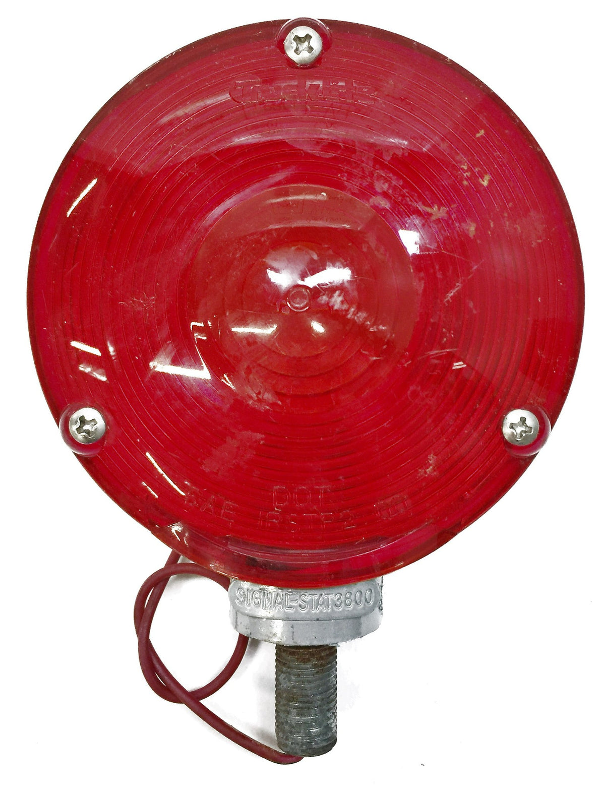 Signal-Stat 4" Red/Amber Double Sided Marker Light 3800 NOS ...