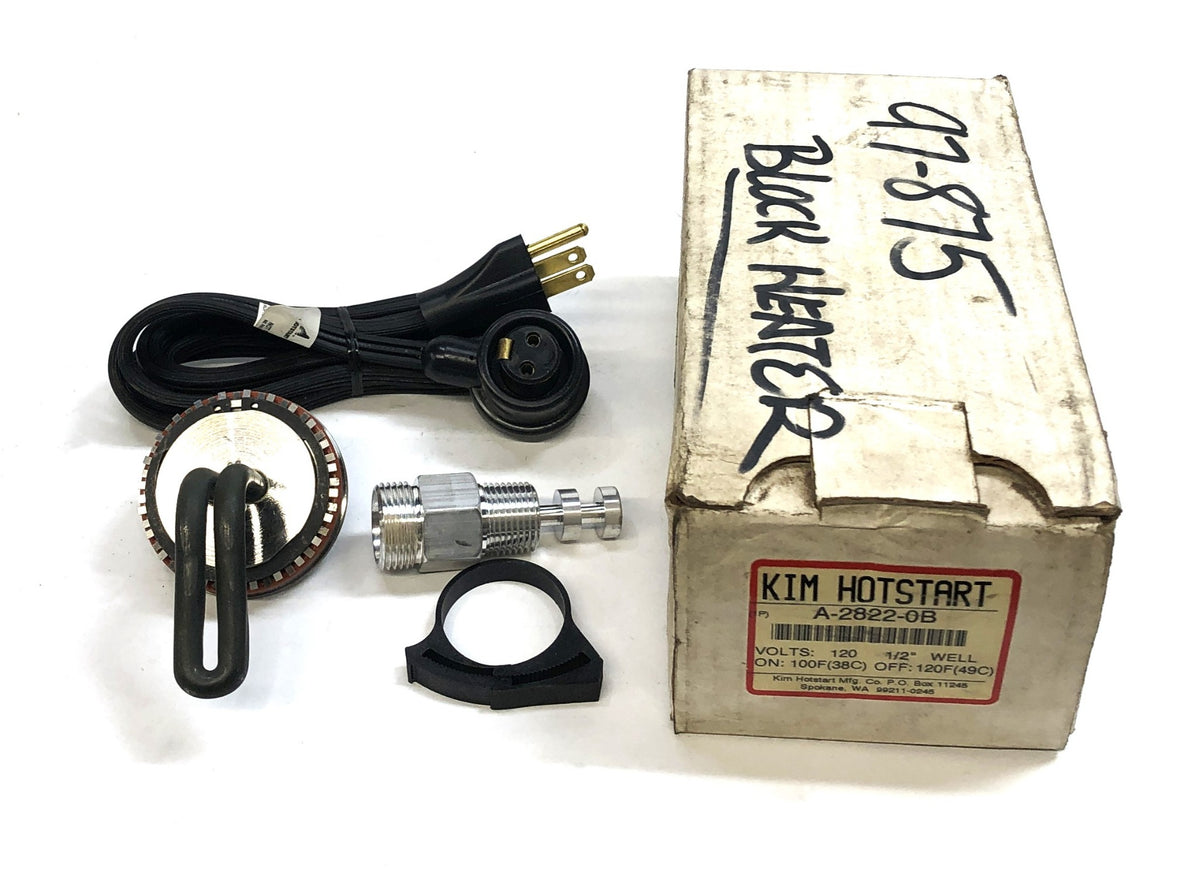 Kim Hotstart Engine Block Heater CUB-101FP NOS ...