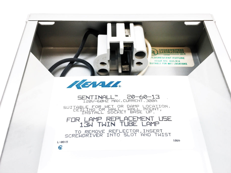 Kenall Sentinall 120V 60Hz 20-60-13 (S511L) NOS ...