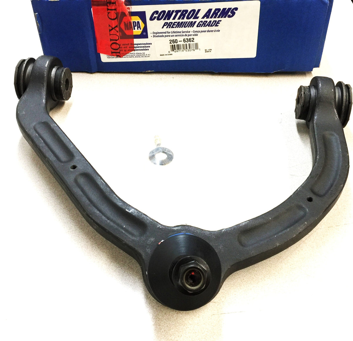 NAPA Upper Control Arm/Front Suspension 260-6362 (2606362) NOS ...
