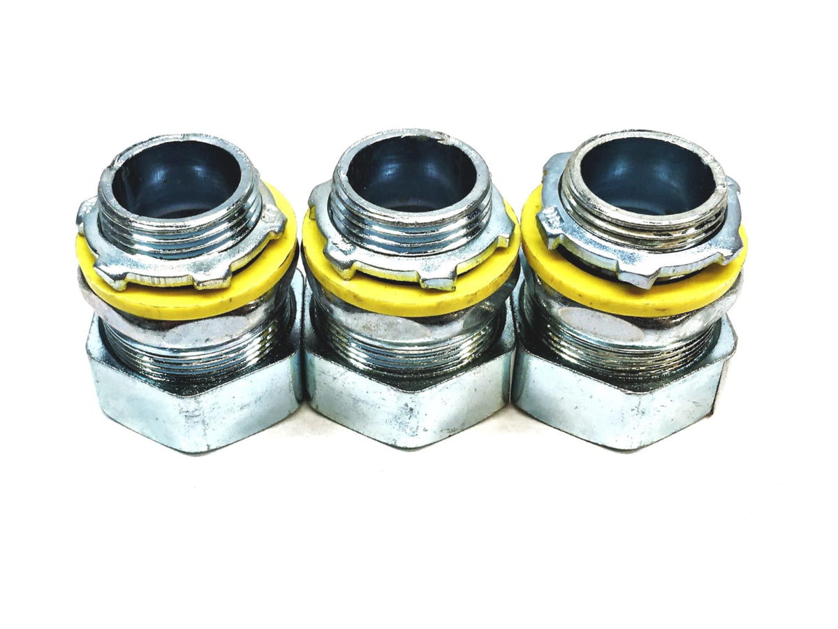 Crouse-Hinds 3/4 Inch Straight Male Connector LT75 [Lot of 3] NOS ...
