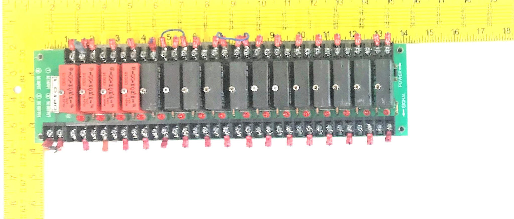 Opto 22 Module Rack/Relay Board With Modules Installed PB16T USED ...