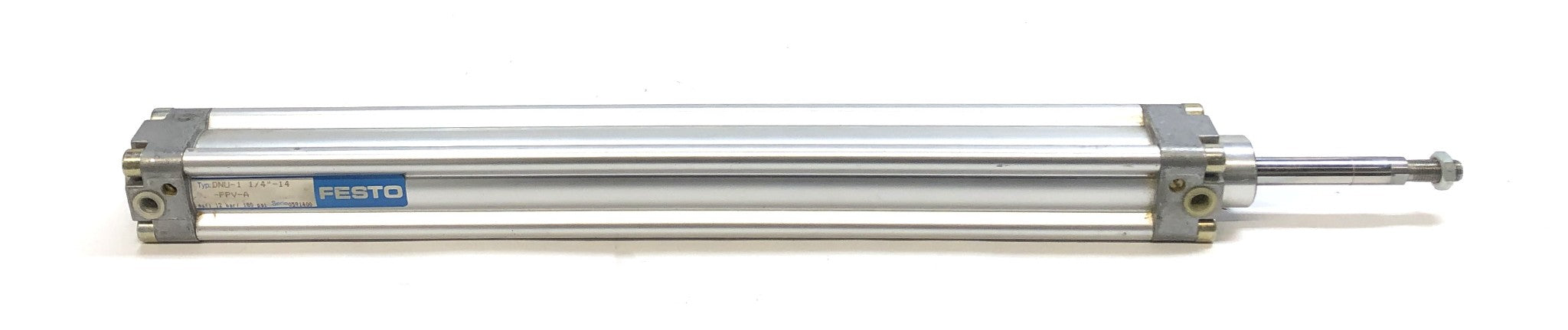 Festo 12 Bar 180 PSI Pneumatic Cylinder DNU-1 1/4-14-PPV-A (0591400) N ...