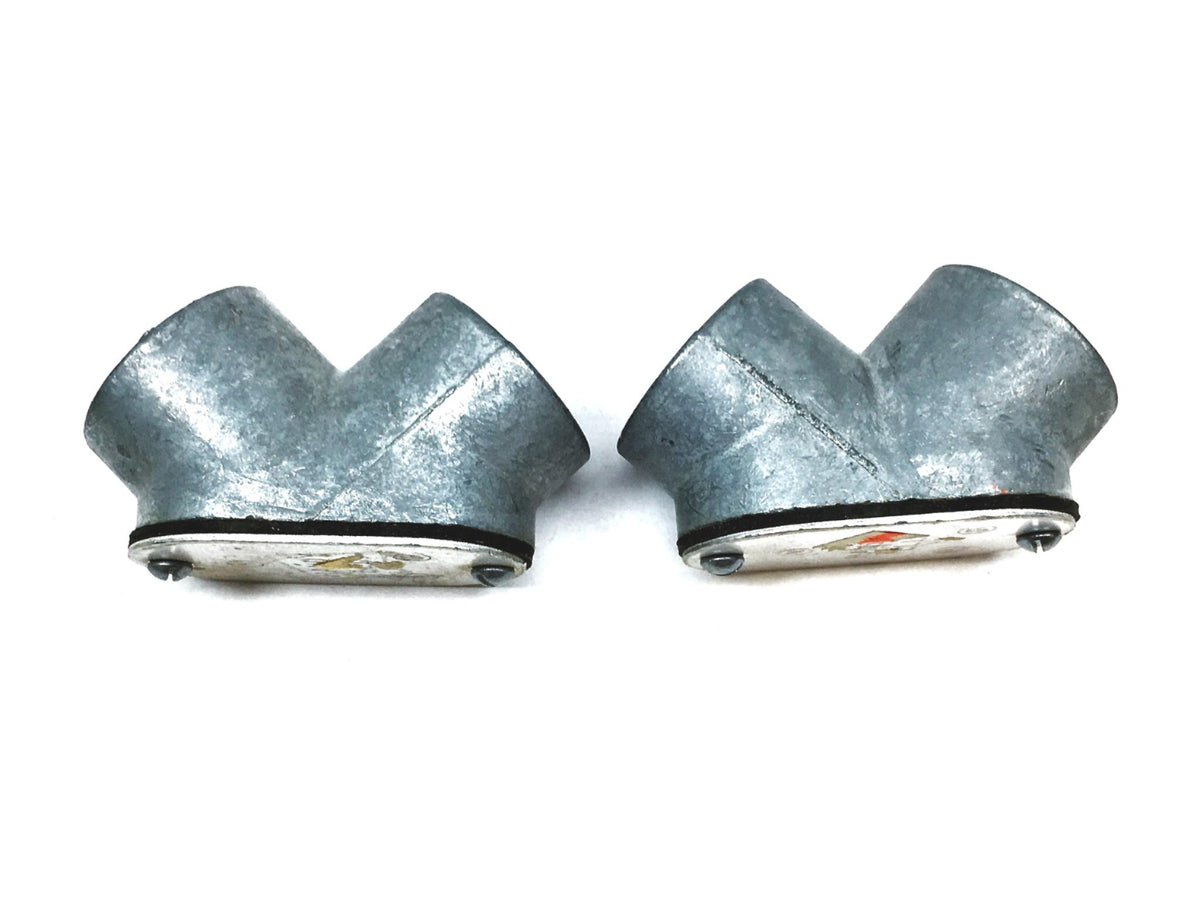 Handy Ell 3/4 Inch Conduit Connector Pulling Elbow HL-750 [Lot of 2] N ...