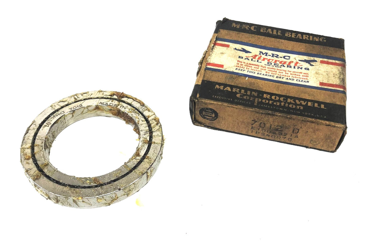 Rodamiento de contacto angular para aeronaves MRC 7012D NOS ...