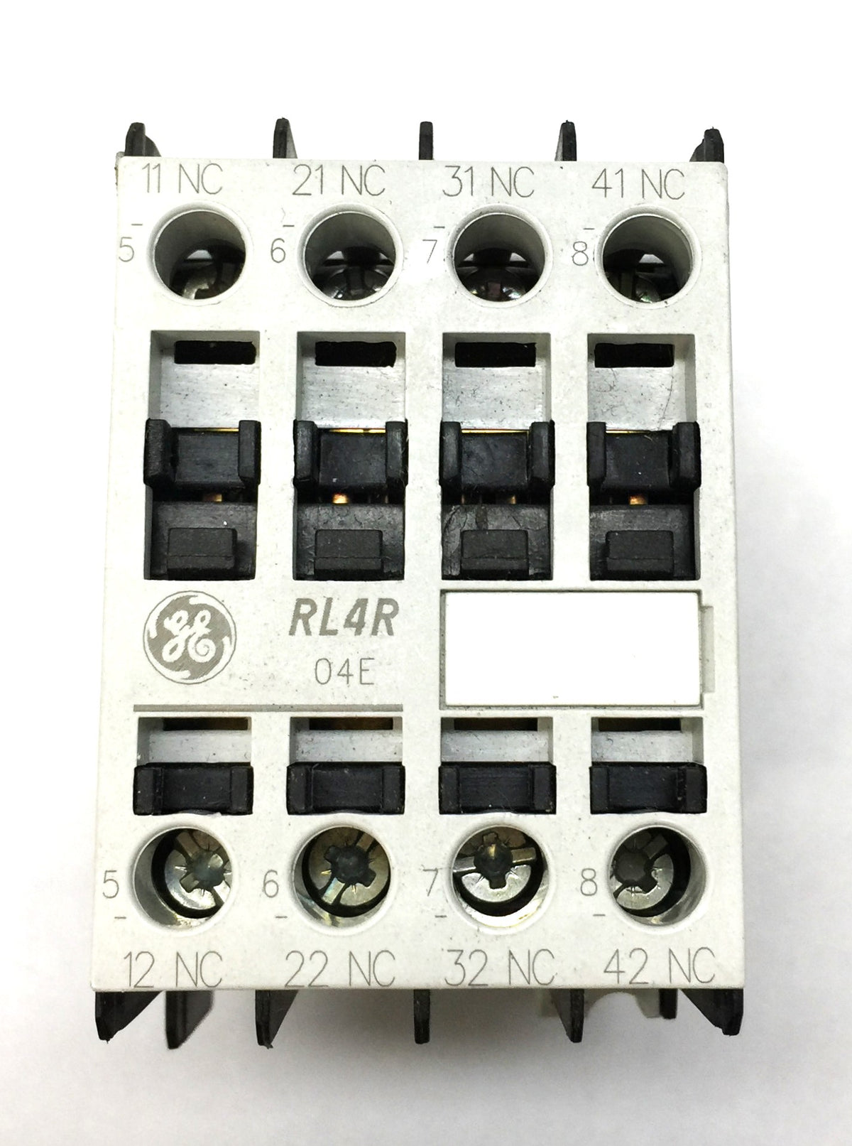 General Electric/GE Relay Contactor RL4R04E USED ...