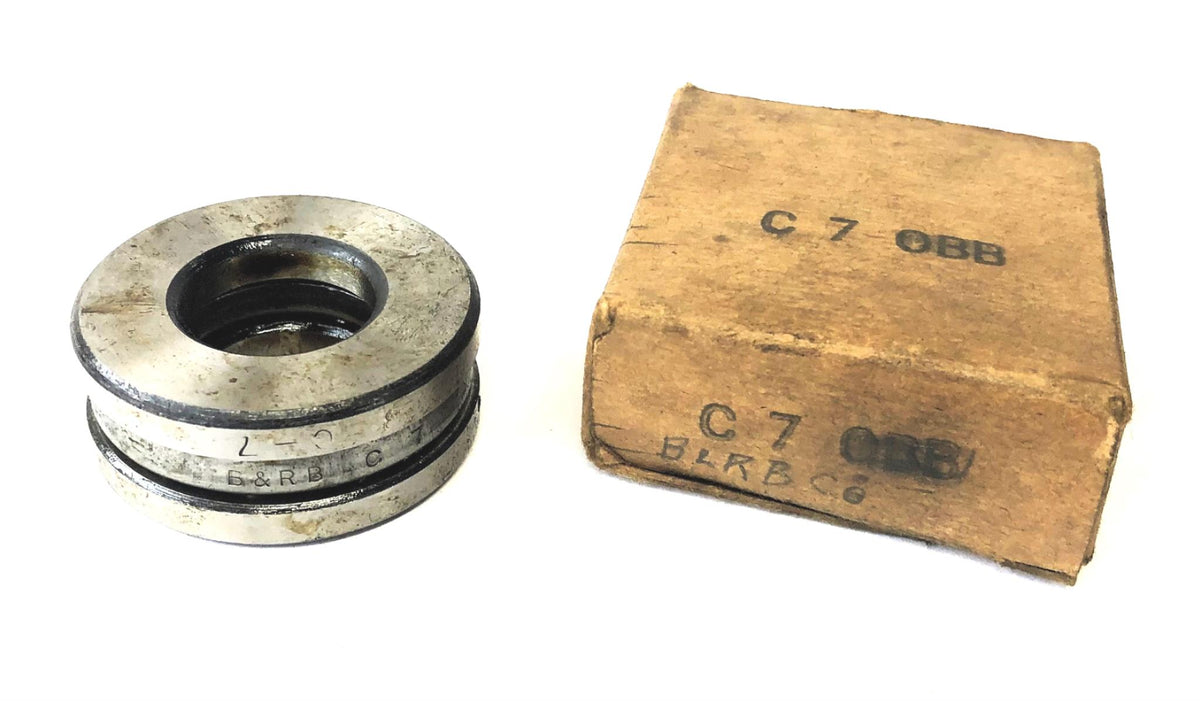 B&RB 2 Inch OD 1 Inch Bore Thrust Bearing C7 NOS ...
