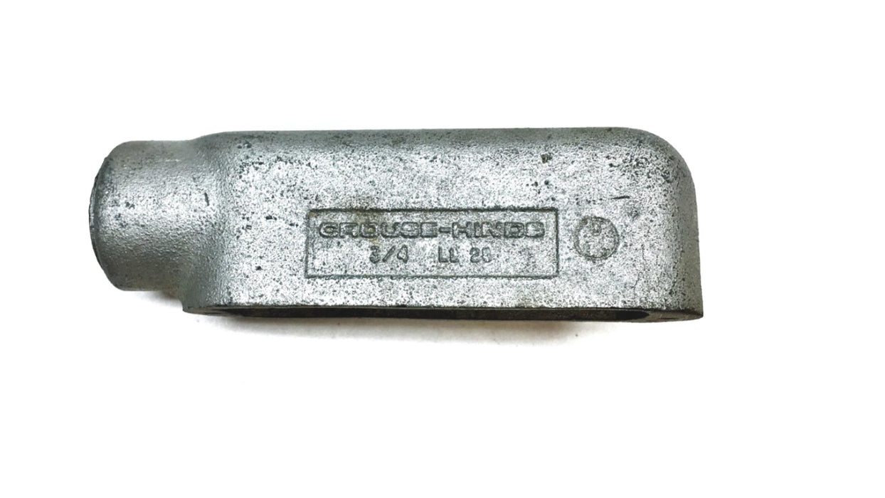 Crouse-Hinds 3/4 Inch Conduit Body LB26 NOS — governmenttransitsurplus.com