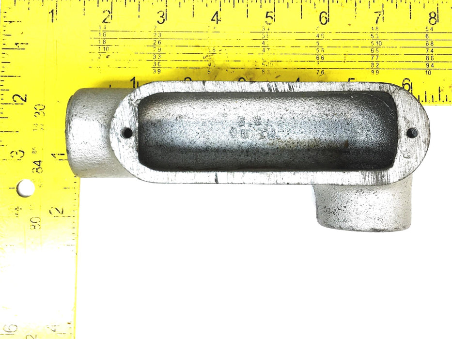 Crouse-Hinds 3/4 Inch Conduit Body LB26 NOS — governmenttransitsurplus.com