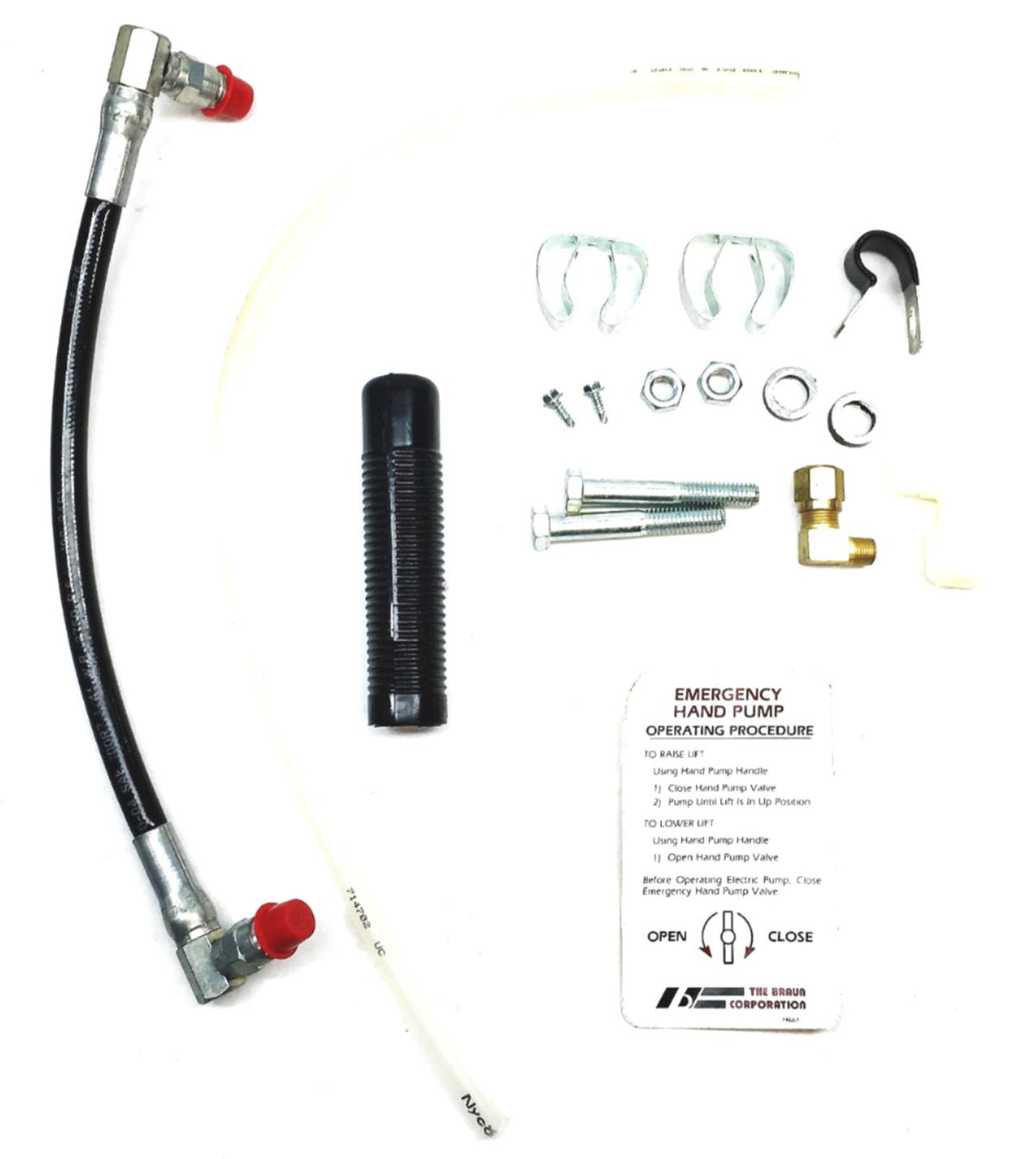 Braun Emergency Hand Pump NOS — governmenttransitsurplus.com