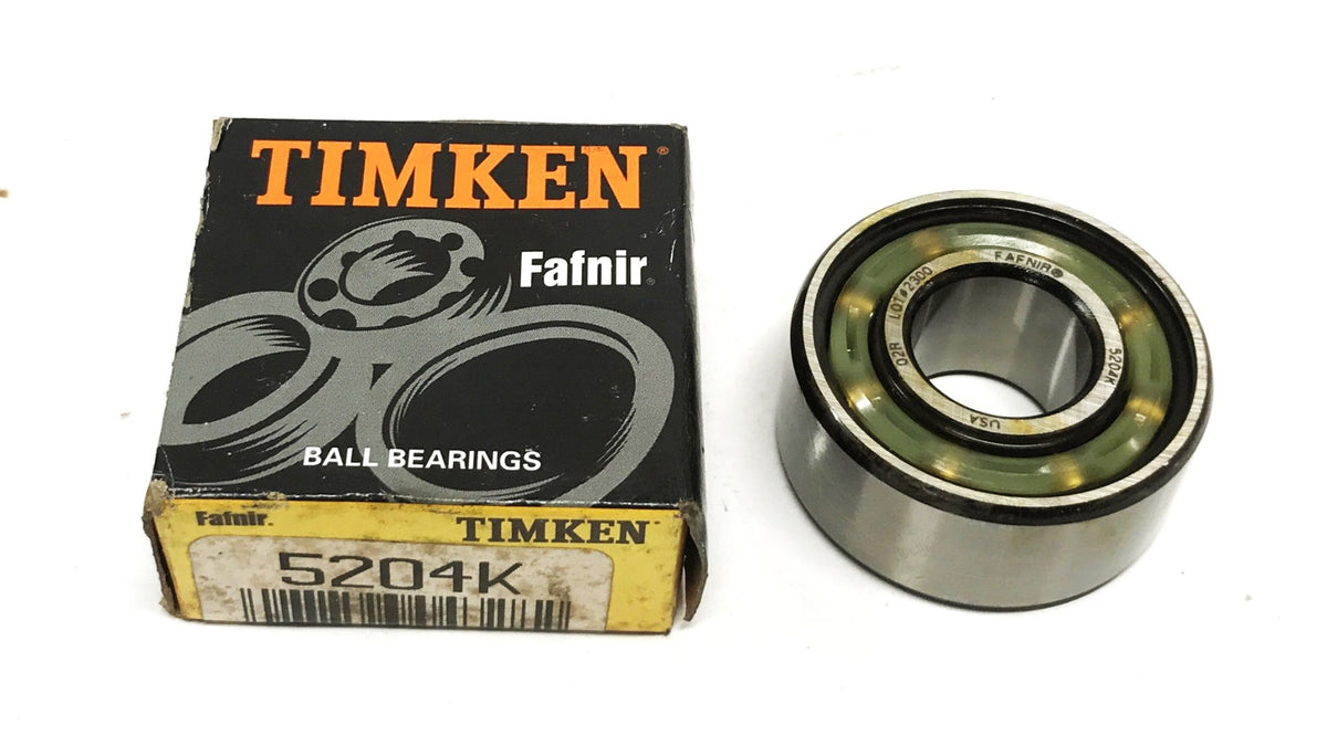 Timken Angular Contact Bearing 5204K NOS — governmenttransitsurplus.com
