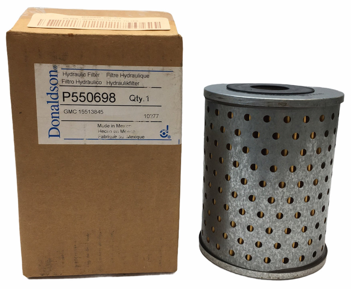 Filtro hidráulico Donaldson P550698 NOS — Governmenttransitsurplus.com